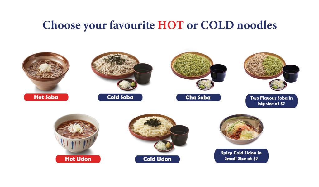 Menu – Tenya Singapore