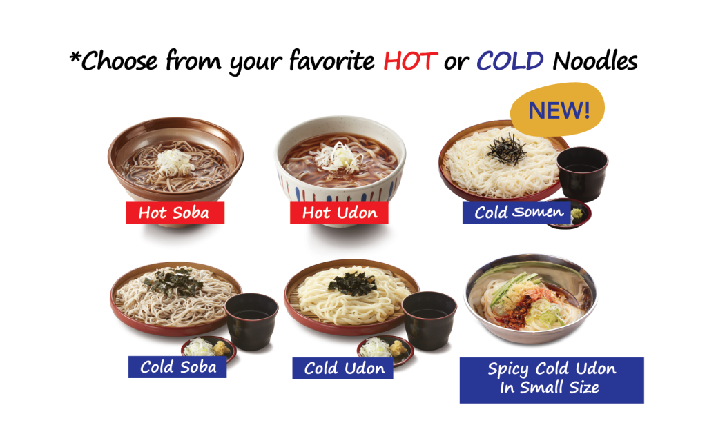 Menu – Tenya Singapore