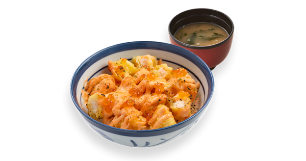 Ebi Tempura Mentai Don – Tenya Singapore
